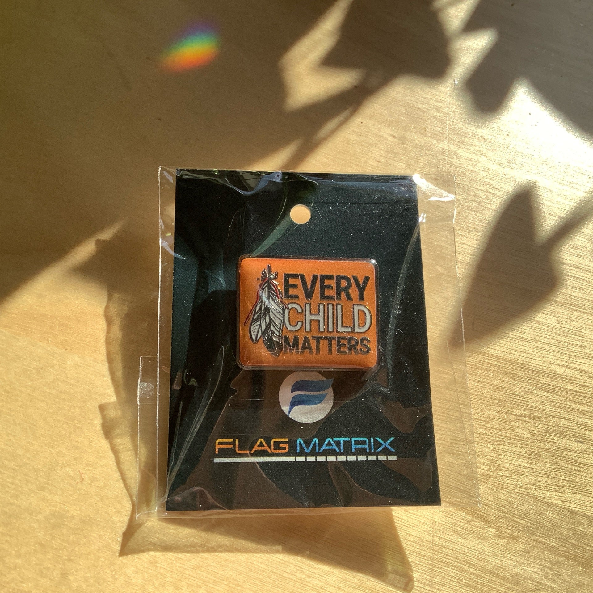 Every Child Matters Enamel Lapel Pin | Nikawiy Beads